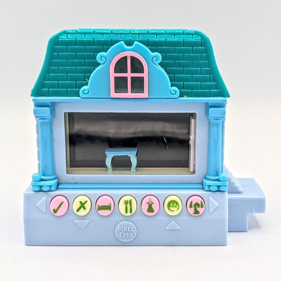 Blue Mansion Pixel Chix Electronic Game 2005 Mattel Working House - Etsy