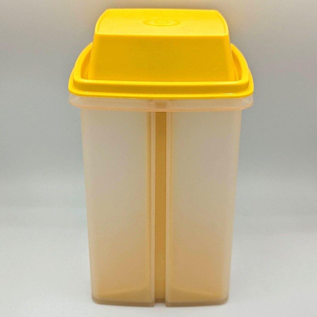 Tupperware Pickle Keeper Yellow 1970s Complete Set Vintage Pick-a-deli ...