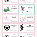 Digital Edit and Personalize and Print Girls' Pink and Black Soccer ...