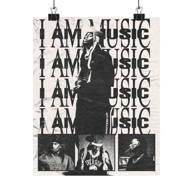Playboi Carti I AM MUSIC Poster Print, Music Poster, I Am Music Poster ...