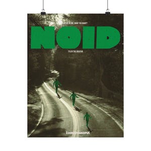Tyler the Creator NOID Poster, Chromakopia Album Poster, Tyler the ...