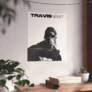 Travis Scott Poster Print, Rap Wall Art, Album Cover Print, Rap Poster ...