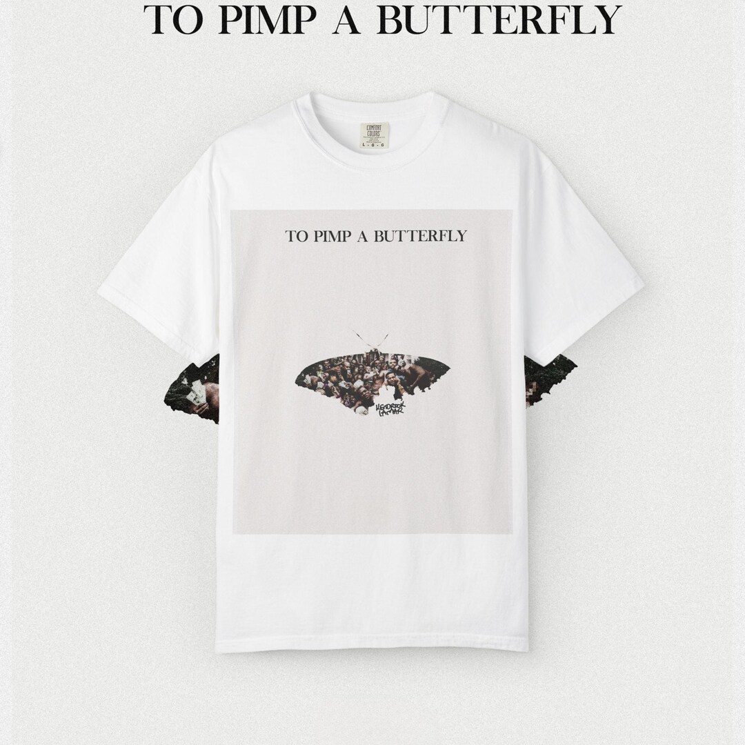 Kendrick Lamar to Pimp A Butterfly Graphic T-shirt, Kendrick Lamar ...