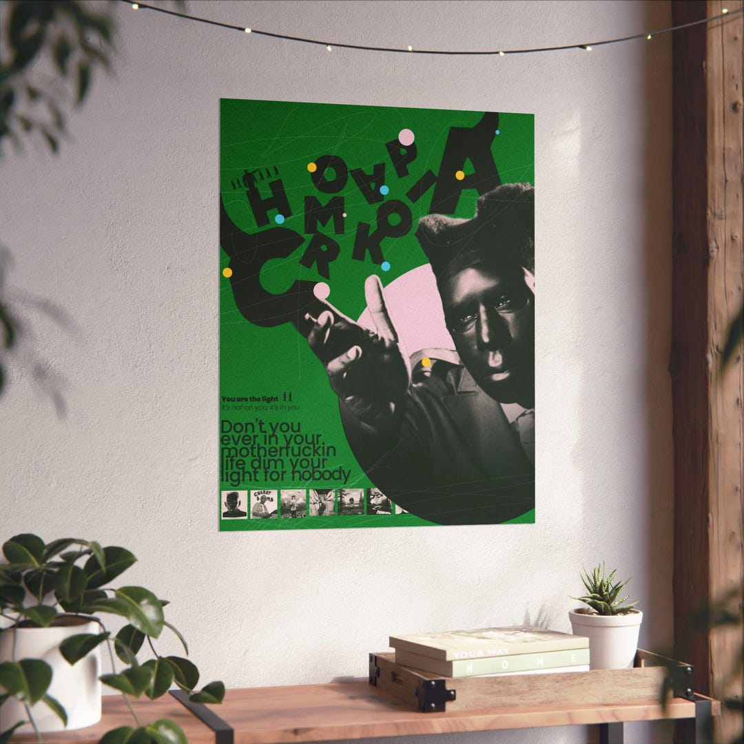 Tyler the Creator Poster, Chromakopia Album Poster, Tyler the Creator ...