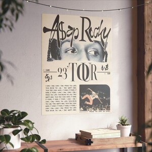Asap Rocky Praise the Lord da Shine Poster Print, Asap Rocky Wall Art ...