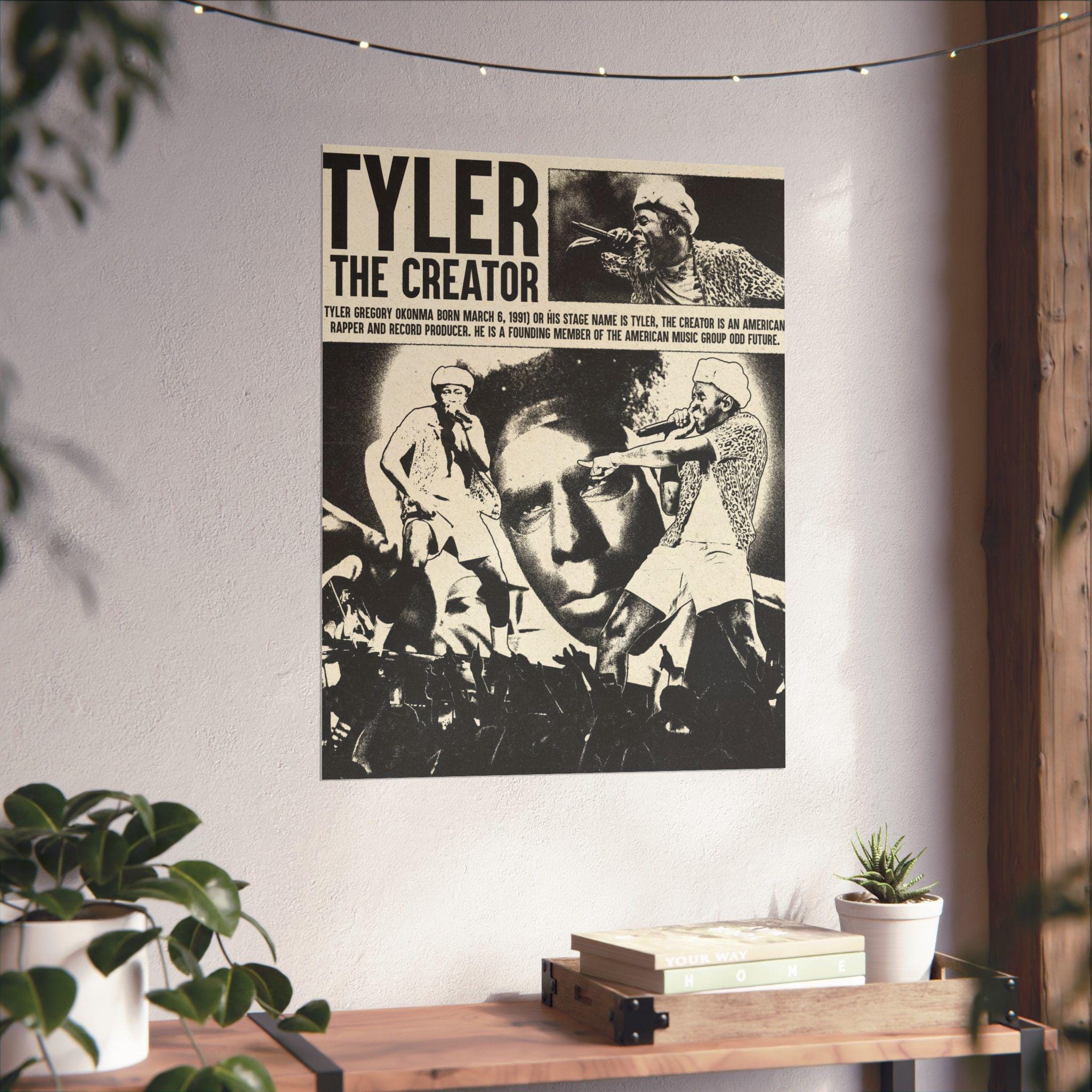 Tyler the Creator Poster, Chromakopia Album Poster, Tyler the Creator ...