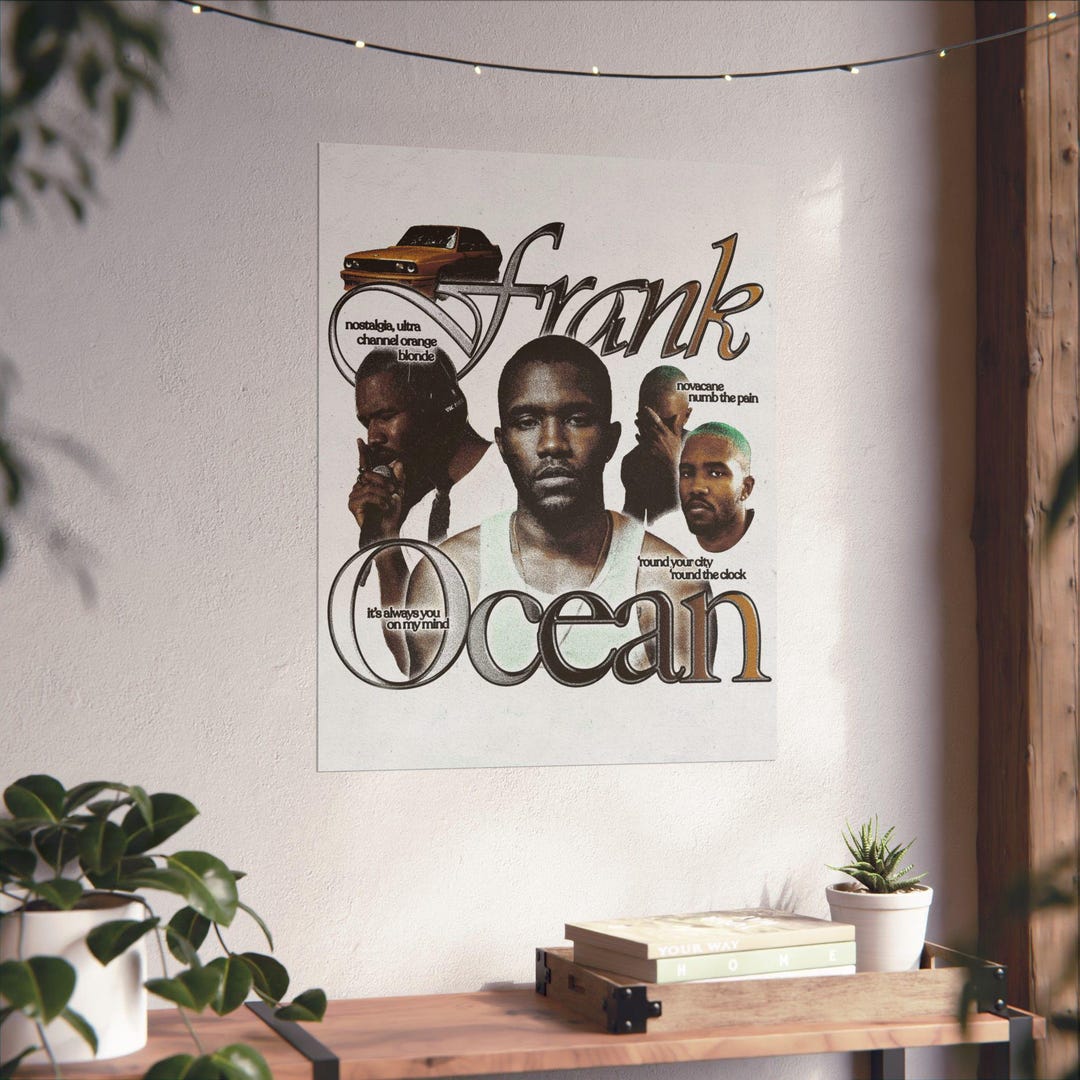 Frank Ocean Channel Orange Poster Print, Channel Orange Poster, Frank ...