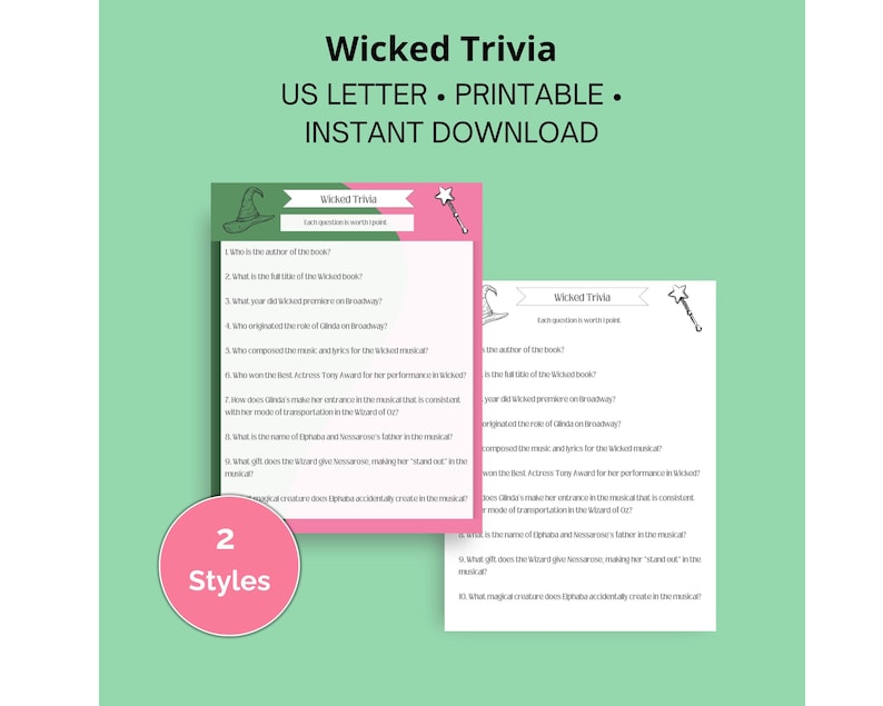 Popular Trivia Game - Etsy