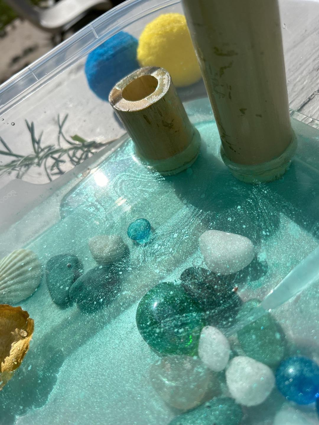 Mermaid Playground, Magical Water Play, Natural Water Play Kit, Fine ...