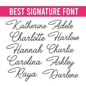 Signature Font, Modern Font, Calligraphy Font, Handwritten Font ...