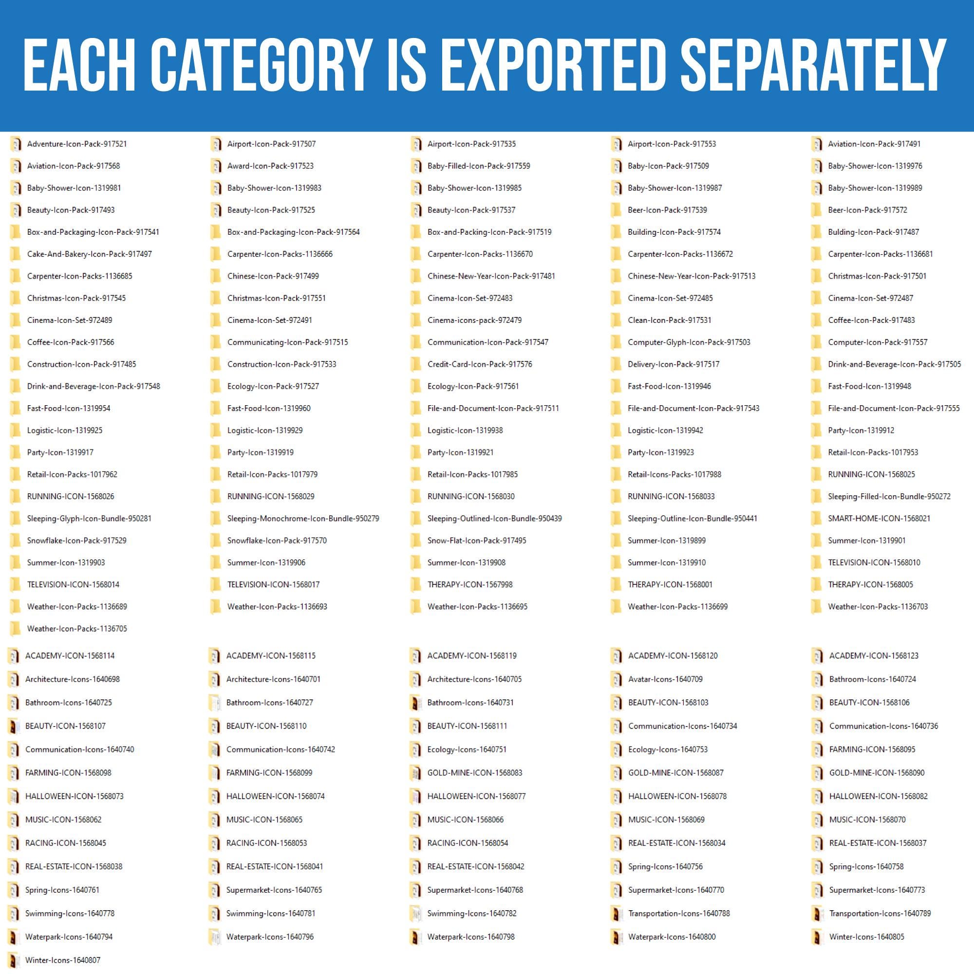 Biggest Icons SVG Mega Bundle - 10,000 + Icons, Icons PPT, Business ...