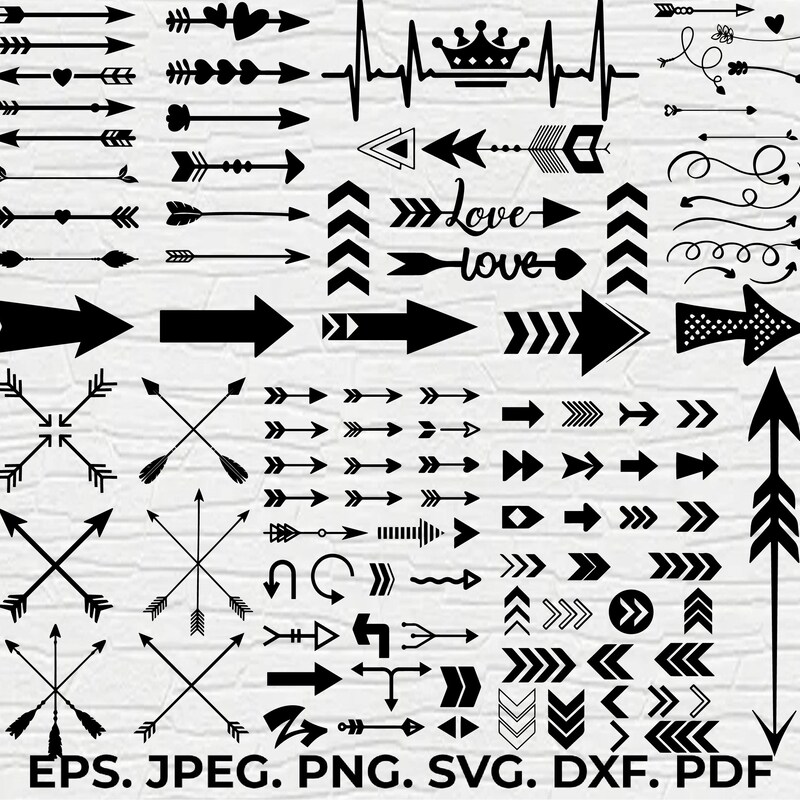Arrow Wall Decal - Etsy
