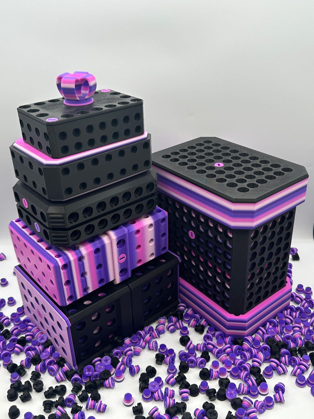 666 Bolt Black & Purple Rainbow Extremely Annoying Gift Box - Etsy