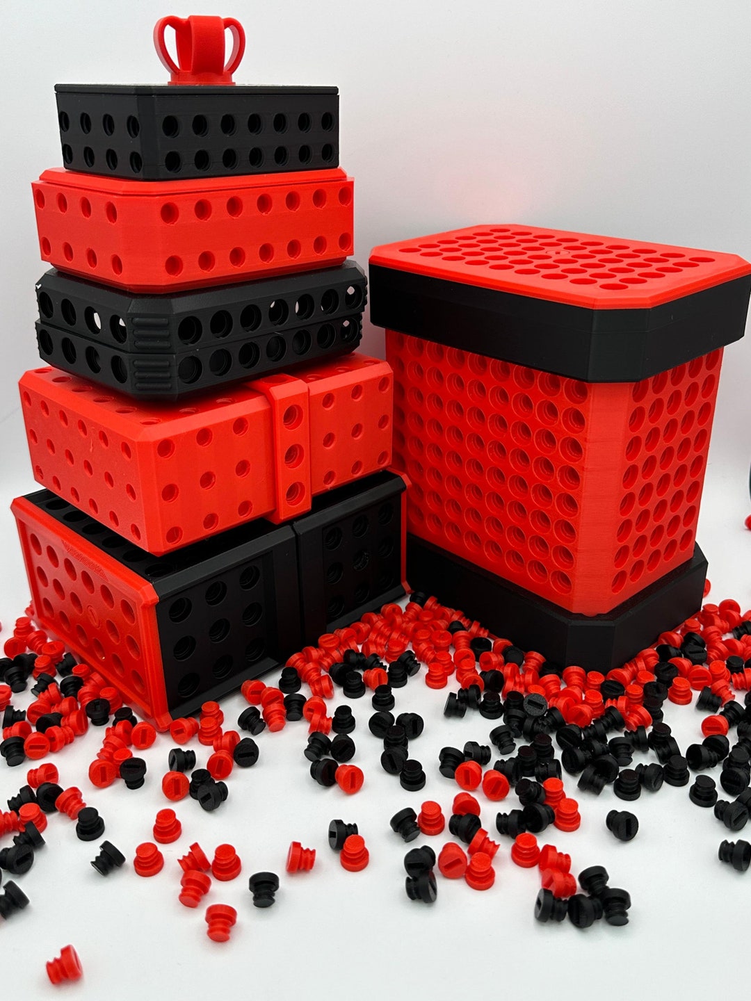 666 Bolt Red & Black Extremely Annoying Gift Box - Etsy