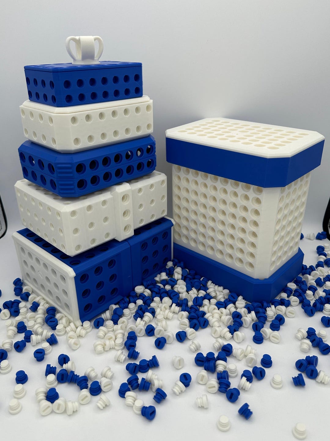 666 Bolt White & Blue Extremely Annoying Gift Box - Etsy