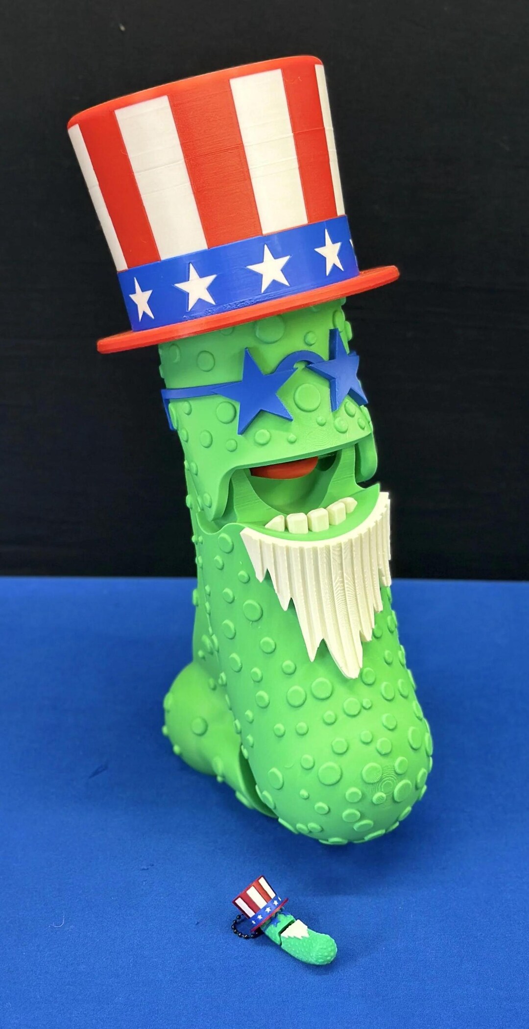 Giant Uncle Sam Pickle - 12" Pickle With Stand - Tickles, the ...