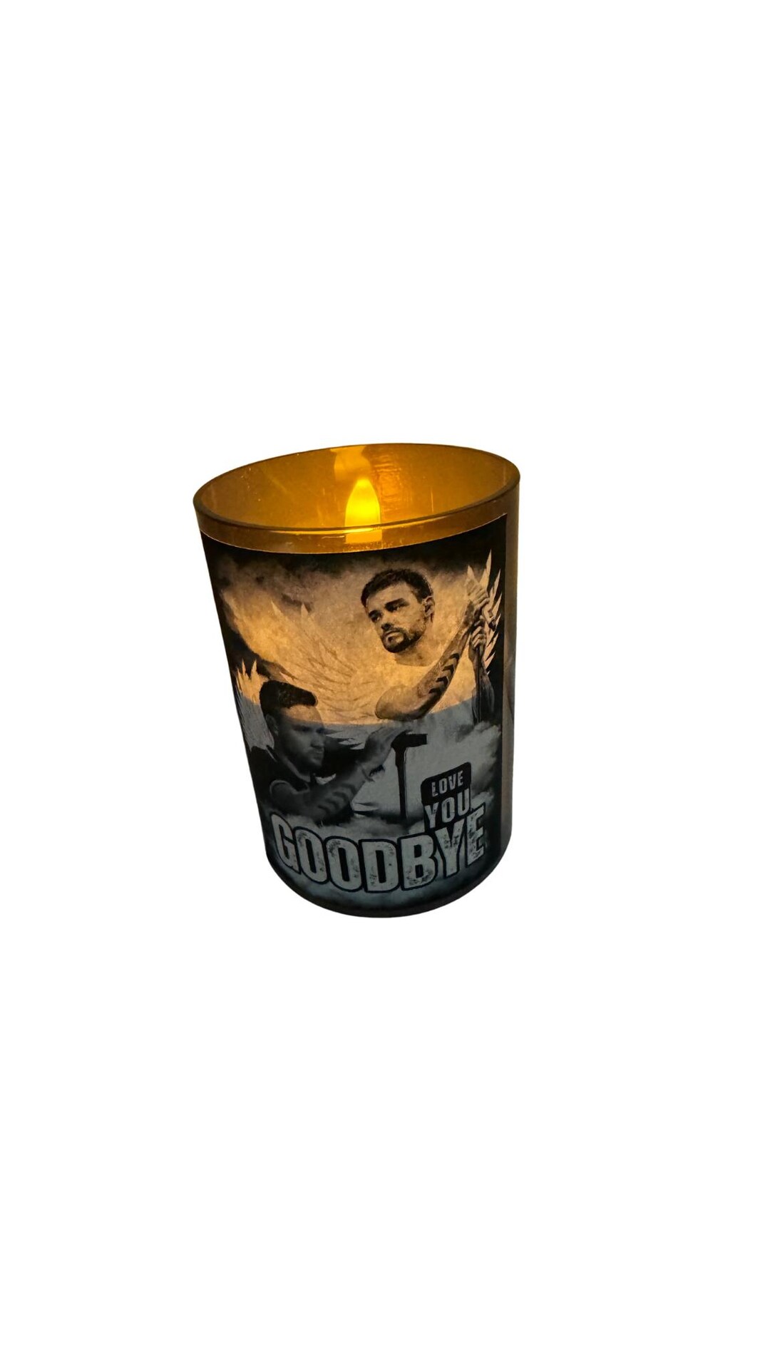Liam Payne love You Goodbye LED Memorial Candle sticker Decal - Etsy