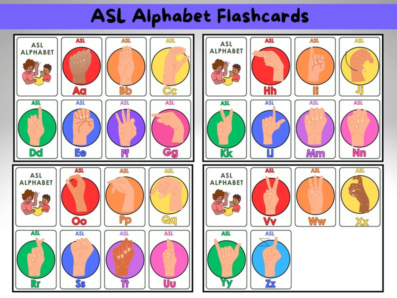 Multilingual ABC Flashcards and Activity Workbook Bundle – Learn ...