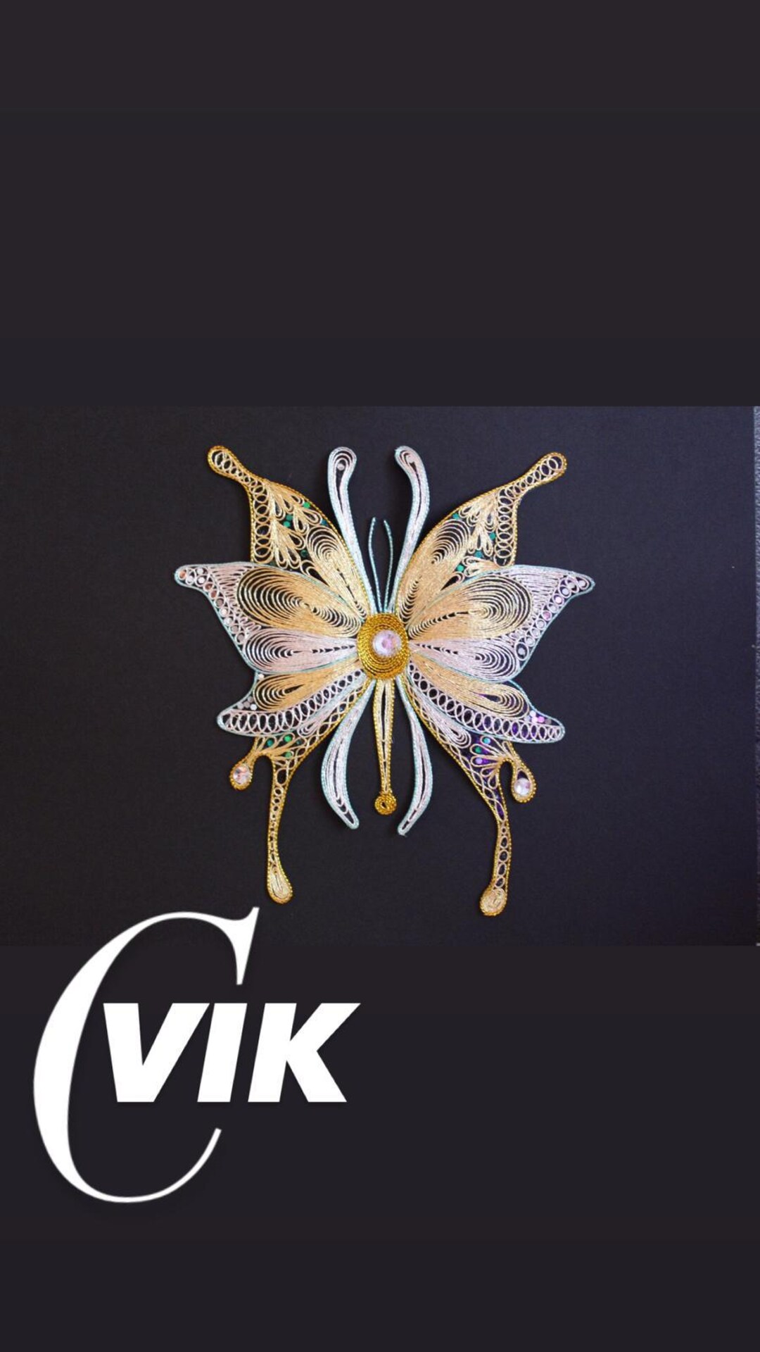 Personalized Wall Art Custom Filigree Thread Design One-of-a-kind ...