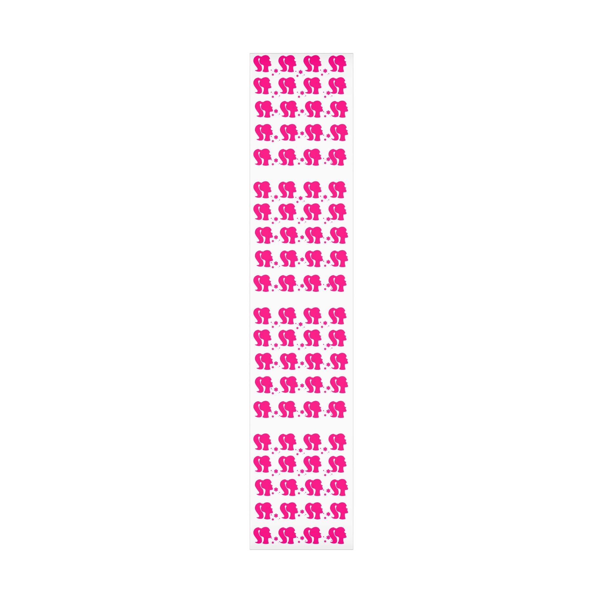 Barbie Gift Wrap Paper Girly Pink Doll Wrapping Paper Roll, Birthday ...