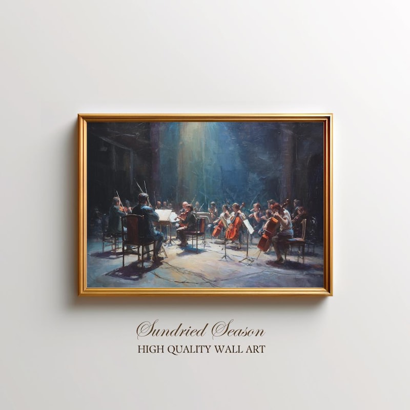 Orchestra Hall Wall Art - Etsy UK