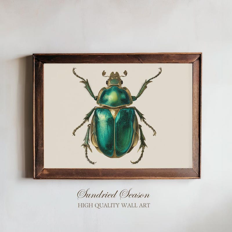 Gothic Botanical Insect Art - Etsy UK