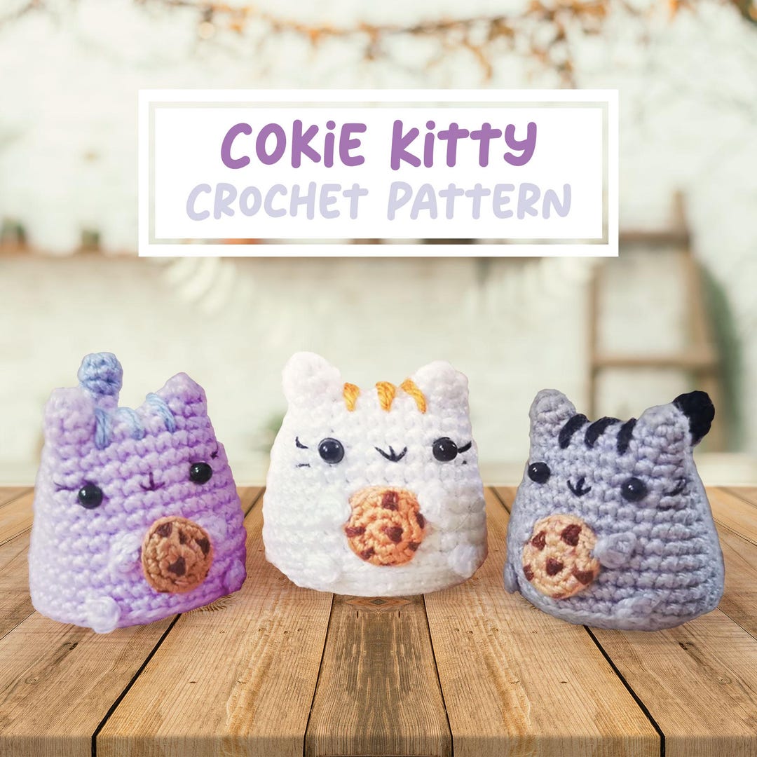 Cat Loaf Amigurumi, Crochet Pattern Bundle, Cute Crochet Pattern ...
