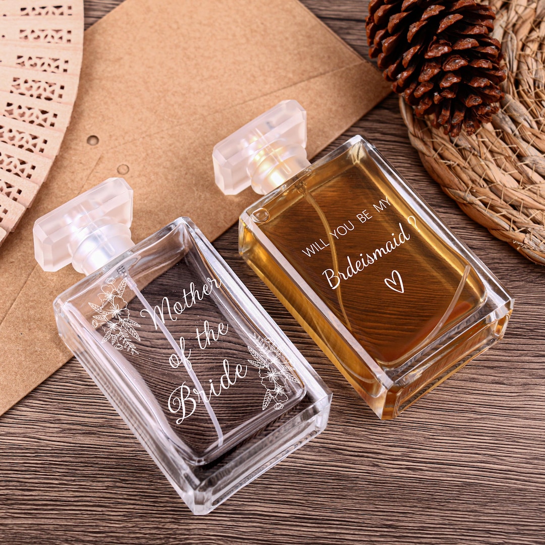 Personalized Engraved Perfume Bottle | Wedding Mother of Bride ...