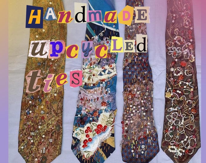 Upcycled Tie Skirt - Etsy