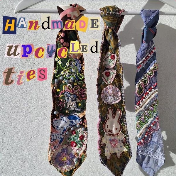 Upcycled Necktie - Etsy