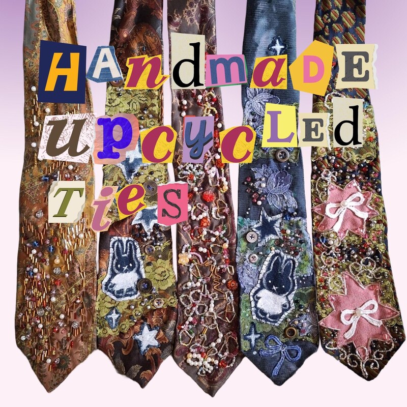 Repurposed Neckties - Etsy