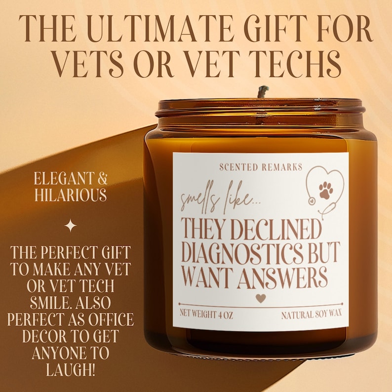 Funny Veterinarian Gift, Vet Nursing Gift, Gift for Vet Tech ...