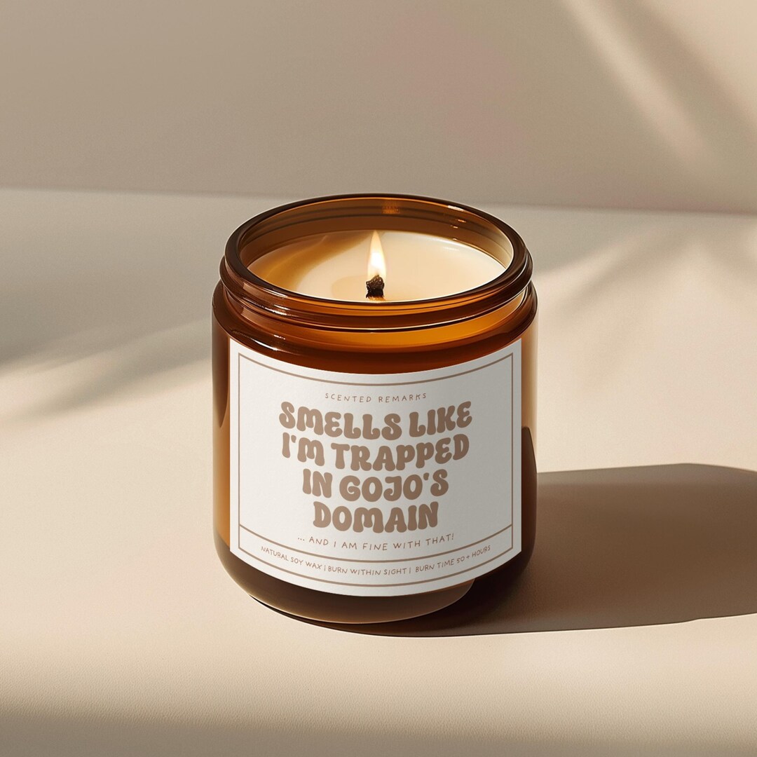 Gojo Saturo Candle, Saturo Gojo Gift, Jujutsu Kaisen Gift, Gojo JJK ...