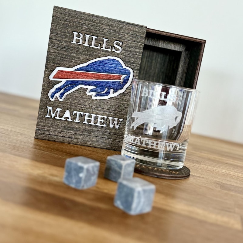 Personalized Bills Glass - Etsy