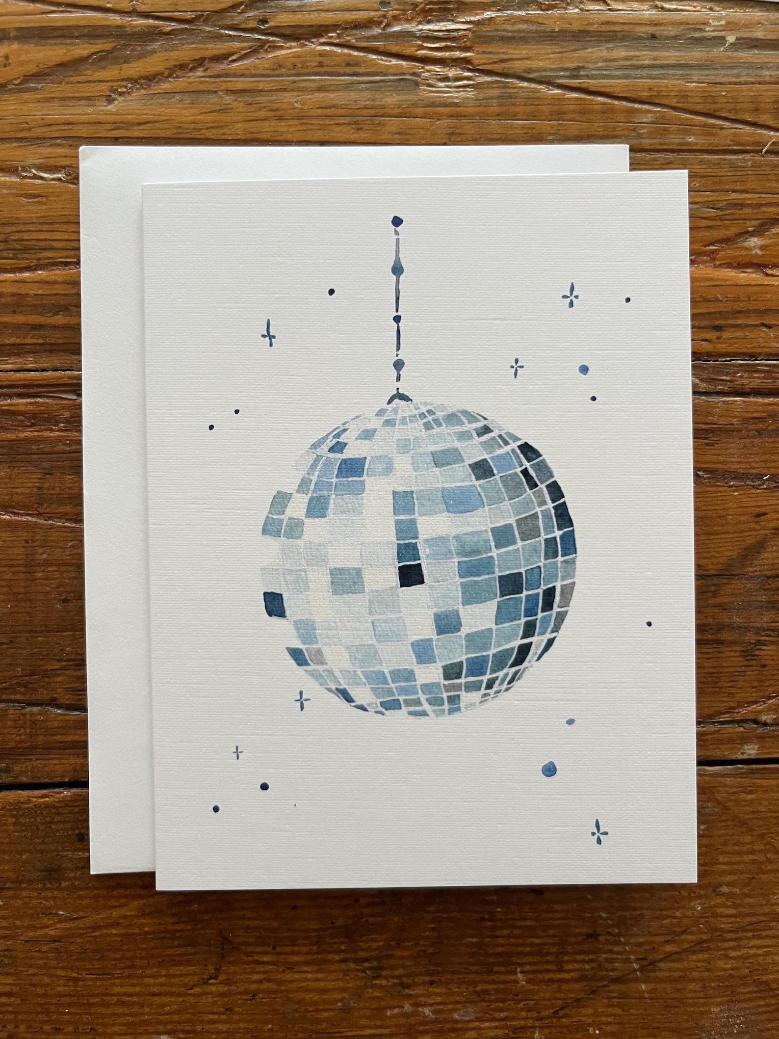 Disco Ball Card - Etsy