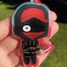 Nauseaxe_404 [monster Mediator] Holo Keychain - Etsy