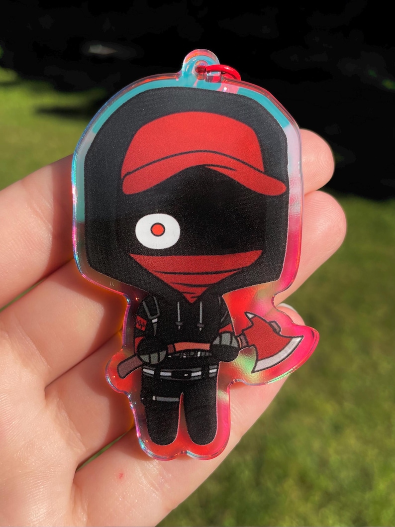 Nauseaxe_404 [monster Mediator] Holo Keychain - Etsy