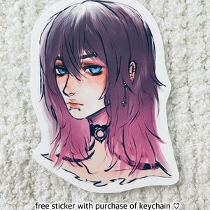 14 Days With You Ren/redacted Valentine’s Day Holo Keychain - Etsy