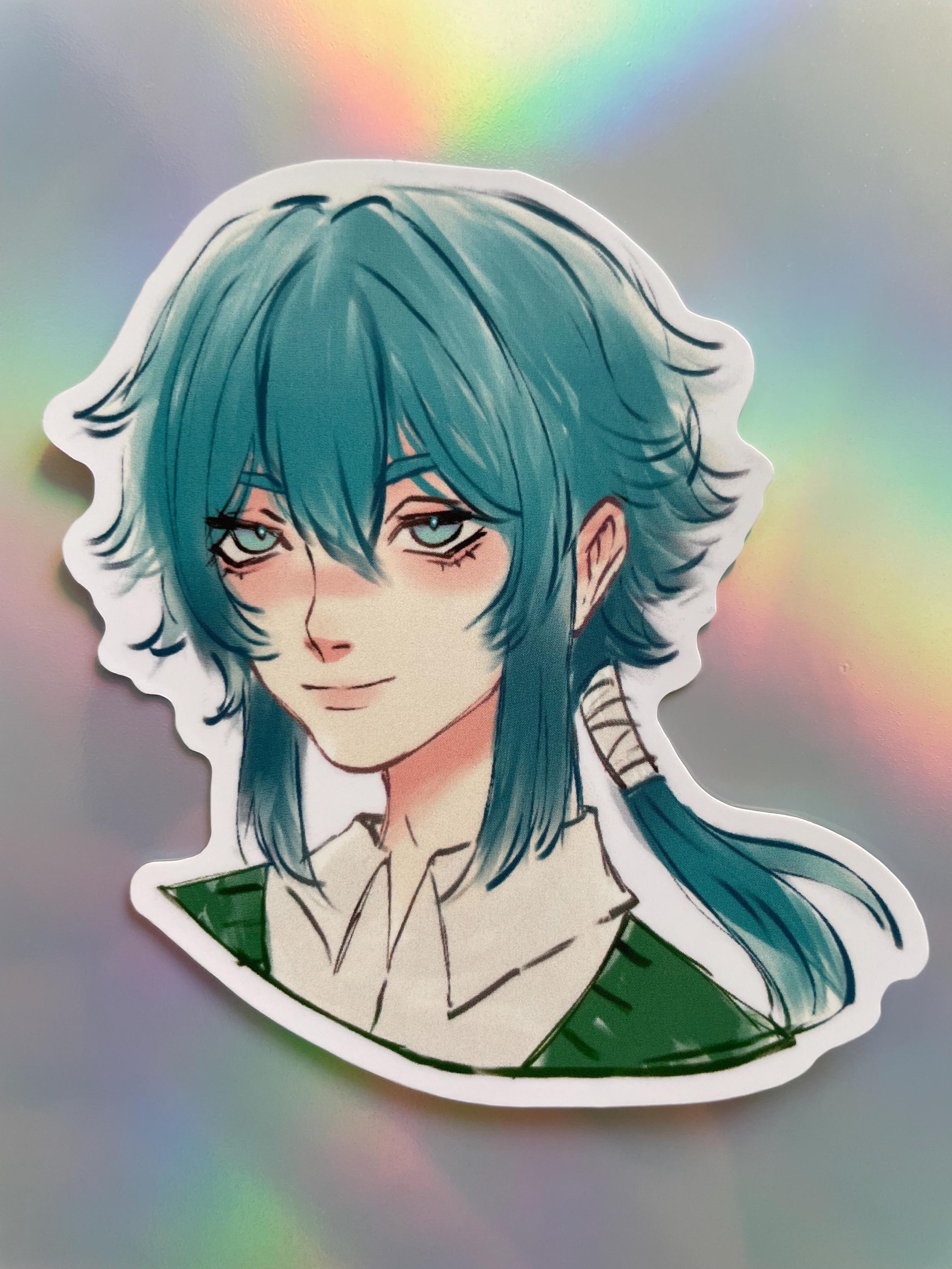 Hyugo Sugimoto [the Kid at the Back] Holo Keychain - Etsy