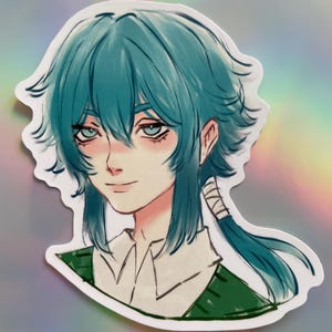 Hyugo Sugimoto [the Kid at the Back] Holo Keychain - Etsy