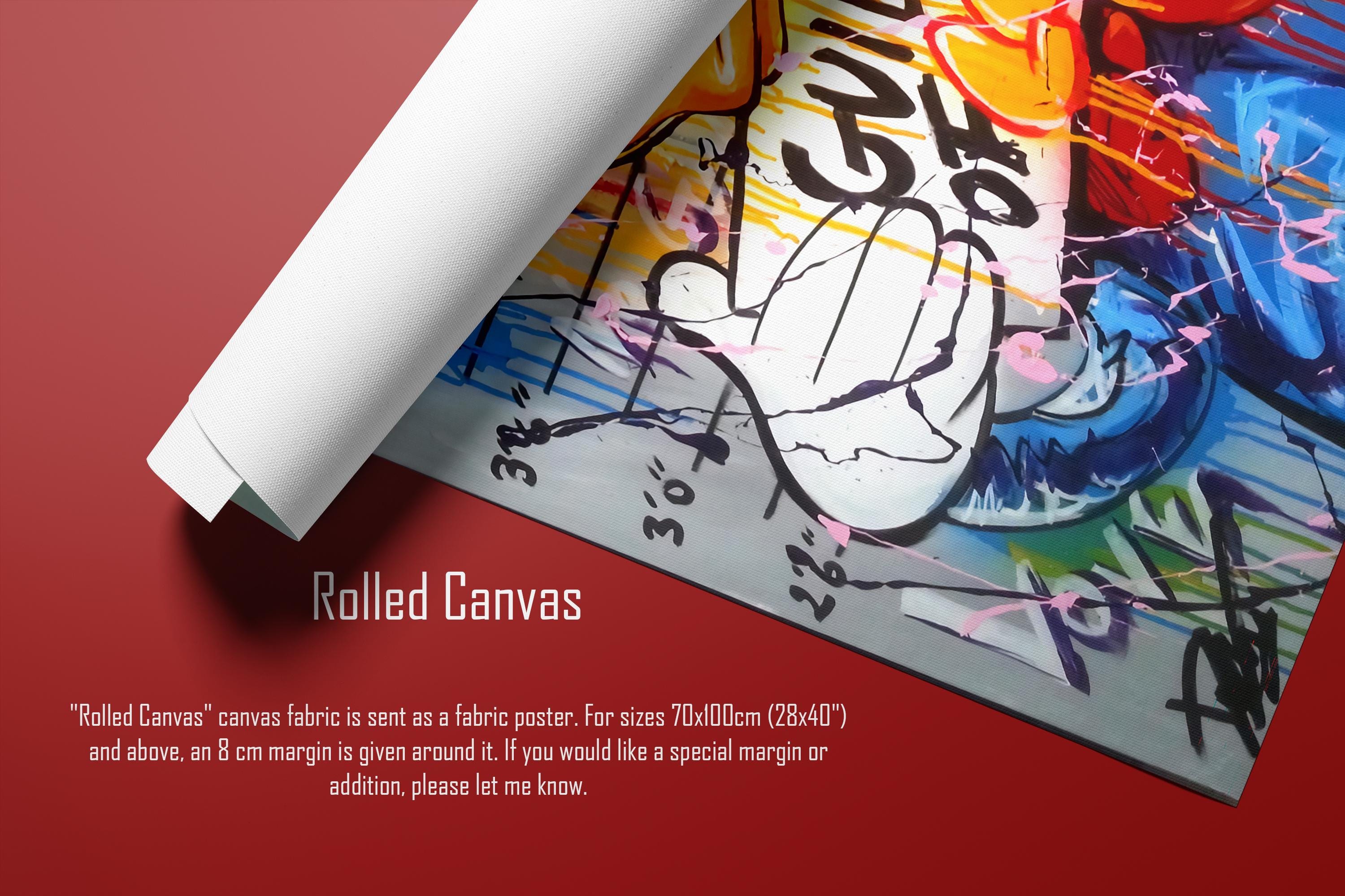 Banksy Guilty Donald Duck Graffiti Pop Art Canvas, Banksy Style Pop Art ...