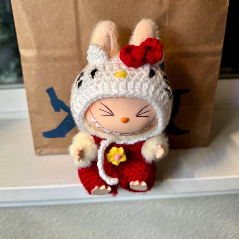 Labubu Kitty - Etsy