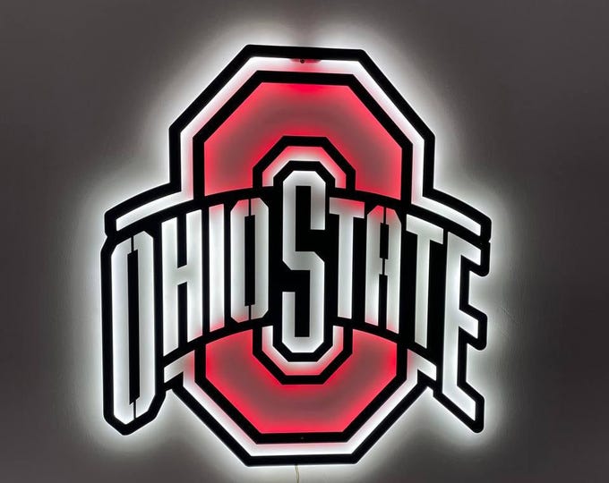 OHIO STATE Buckeyes Sign With Your NAME Custom Made, Wood Decor Sign ...