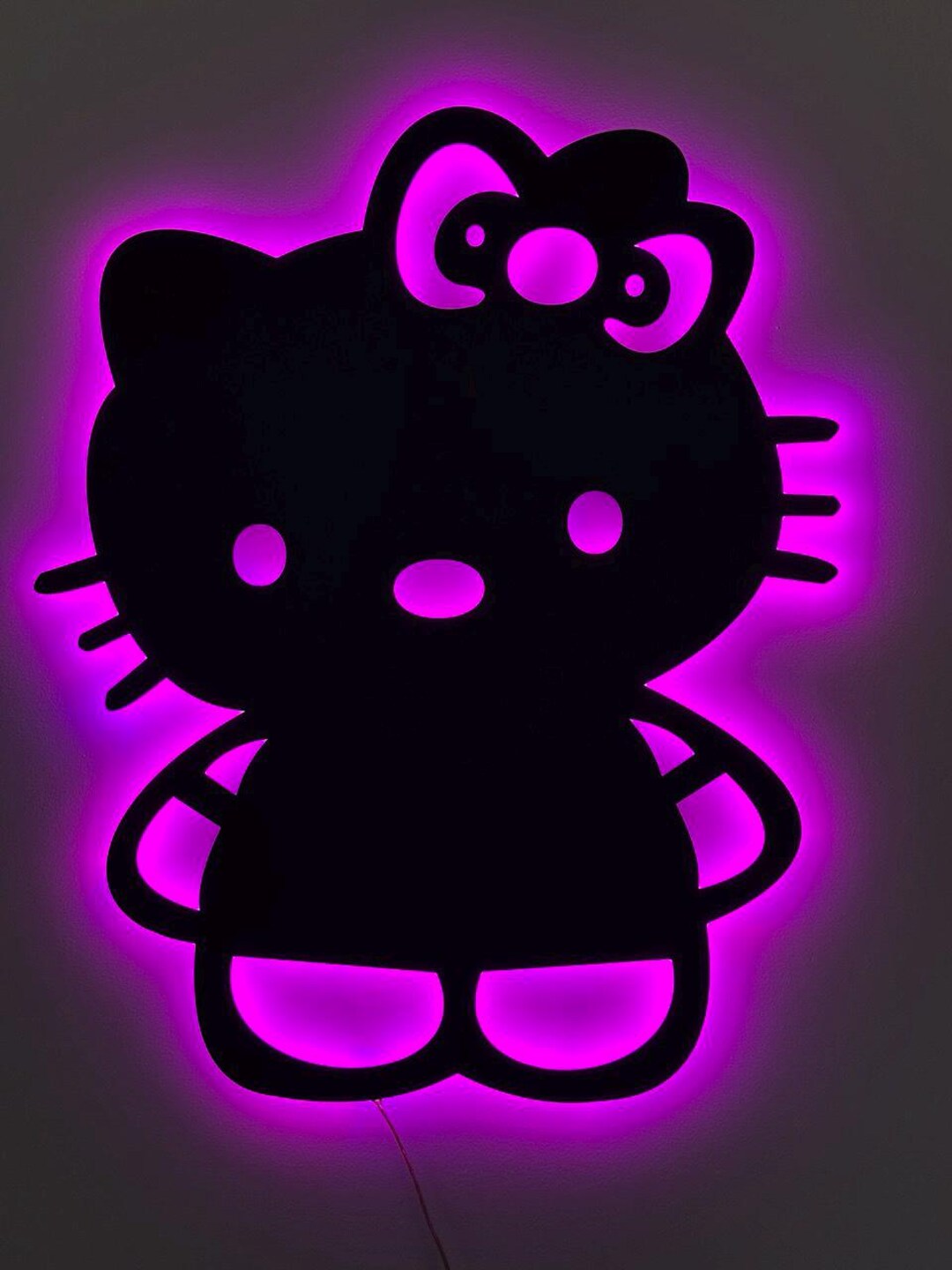 Hello Kitty Wall Decor,hello Kitty Led,girl Gift Hello Kitty,hello ...