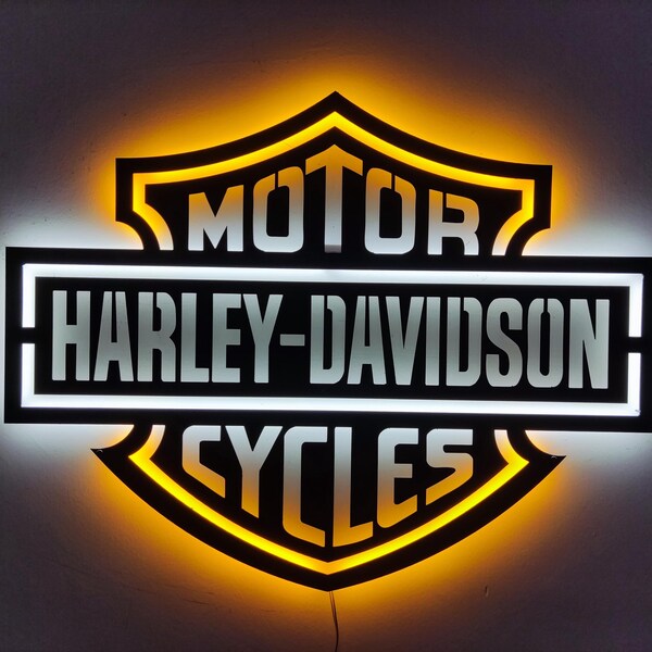Harley Davidson Sign - Etsy