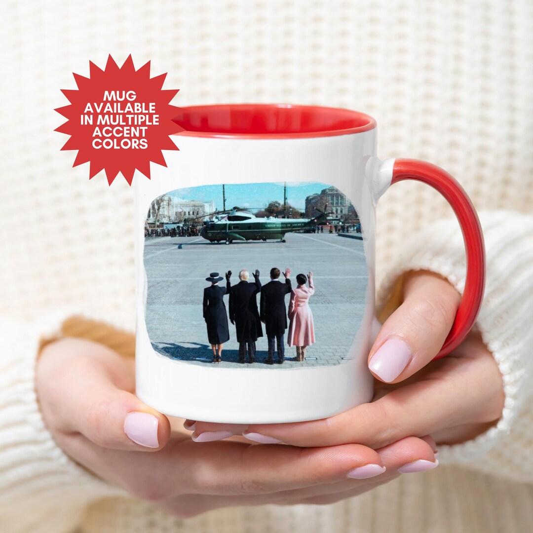 Trump Inauguration Day Goodbye, Melania and Usha, Trump and Vance, 47th ...