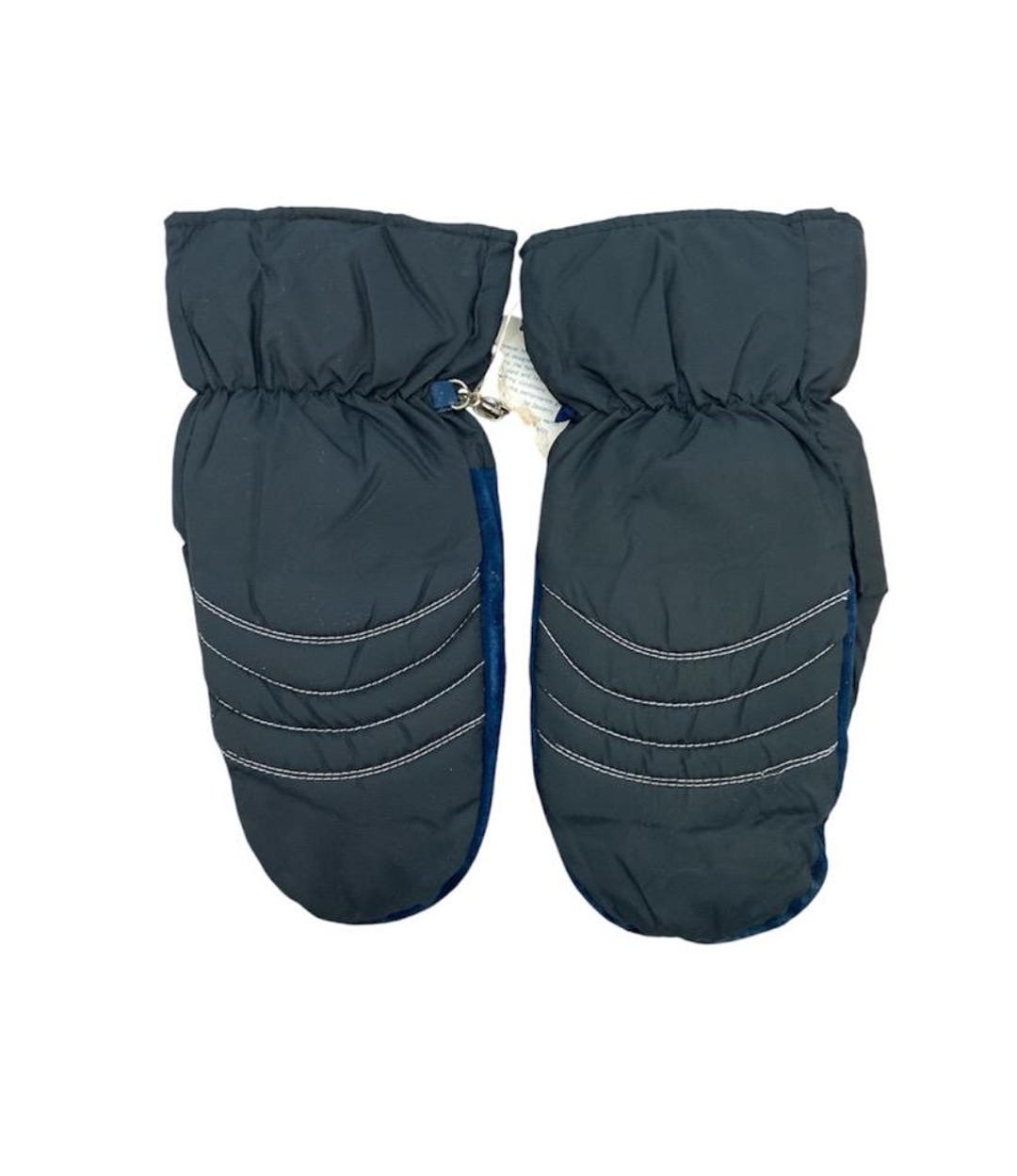 Vintage Mohawk Nylon, Cowhide & Down Filled Skidoo/winter Gloves/mitts ...