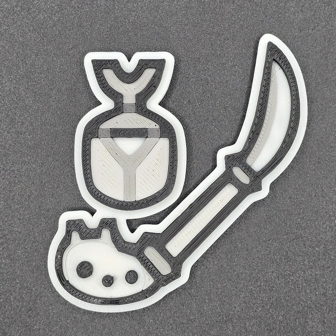 3d Printed Monster Hunter Insect Glaive Weapon Class Icon Magnet - Etsy