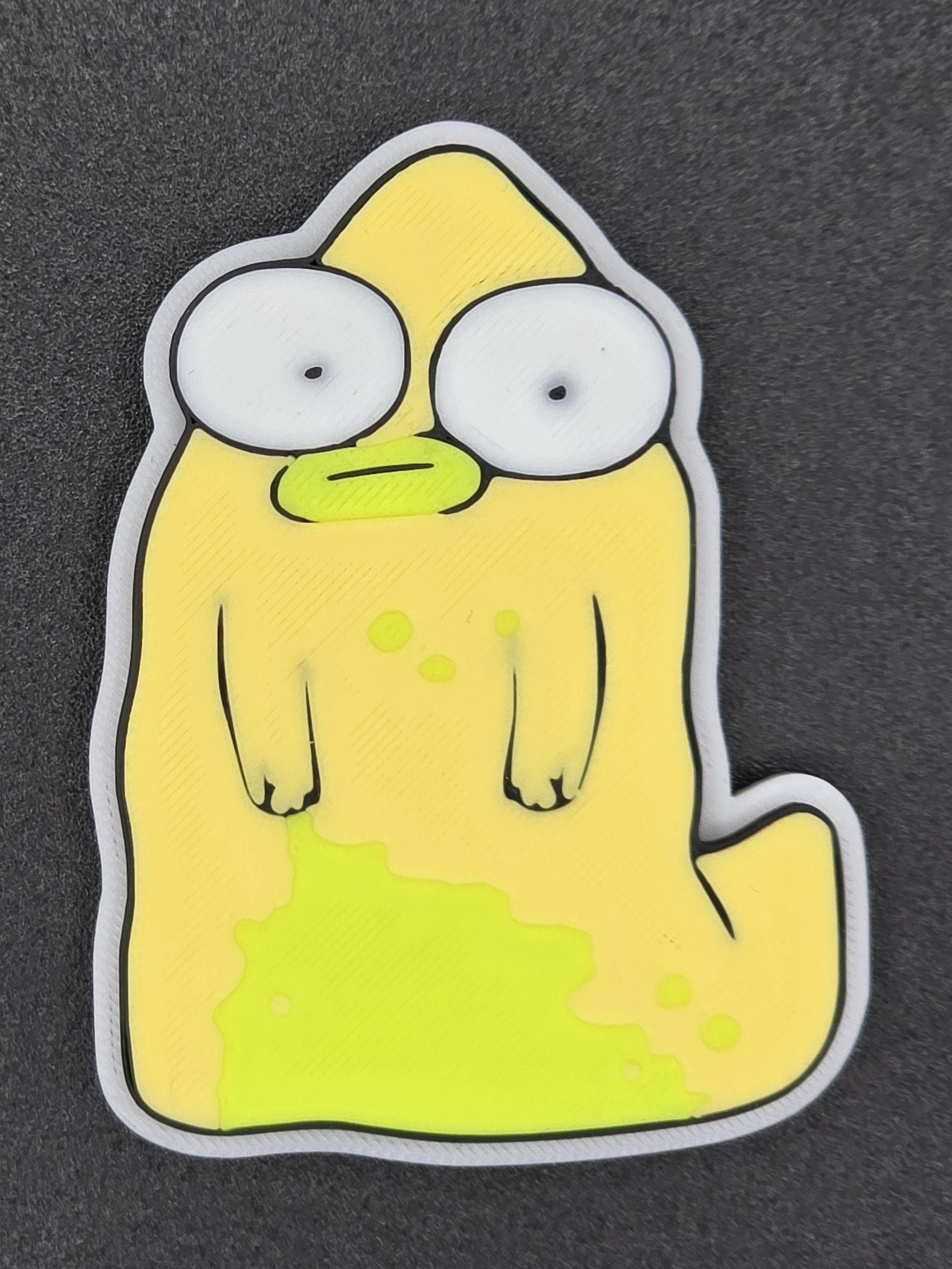 3d Printed Solar Opposites Pupa Magnet - Etsy