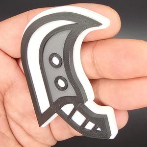 3d Printed Monster Hunter Great Sword Weapon Class Icon Magnet - Etsy